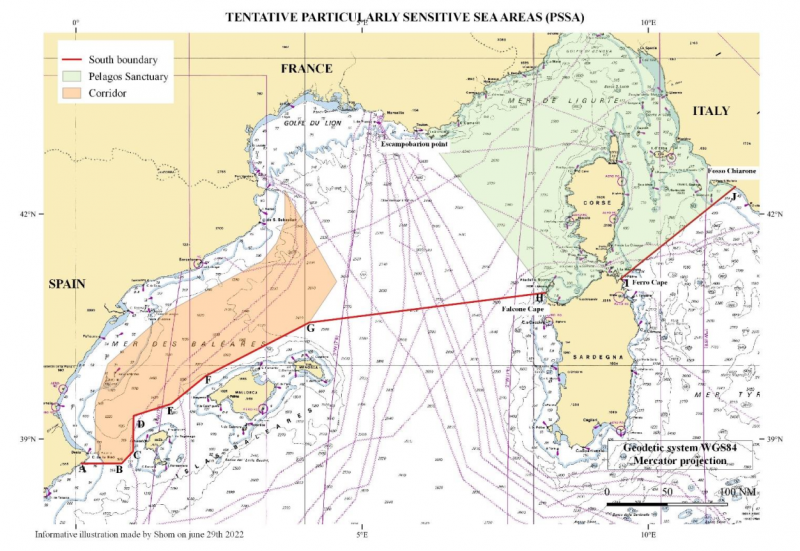 Creation of a PSSA in the North-Western Mediterranean Sea